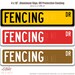 Fencing Fencing Sign Fencing Gifts Fencing Team Gift - Etsy