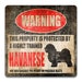 Havanese Sign, Funny Havanese Sign, Havanese Dog Sign, Funny Metal Yard ...