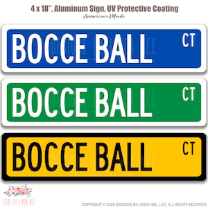 Bocce Ball, Bocce Ball Sign, Bocce Tournament Sign, Bocce Ball Winner ...
