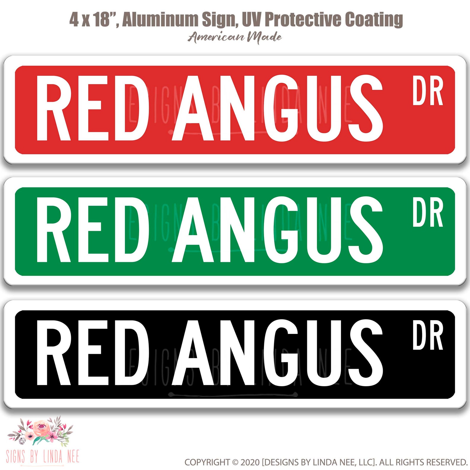 Red Angus Sign Hereford Cattle Sign Farm Sign Cow Gift Cow | Etsy