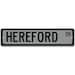 Hereford Sign Hereford Cattle Sign Farm Sign Cow Gift Cow - Etsy