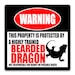 Funny Bearded Dragon Sign Pet Bearded Dragon Sign Bearded Dragon ...