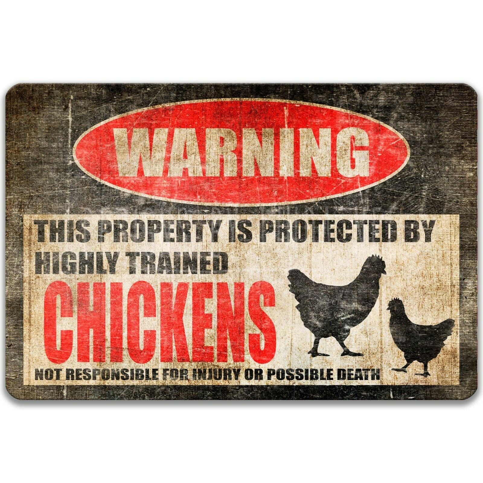 Chicken Sign Funny Chicken Sign Chicken Coop Sign Chicken - Etsy Australia