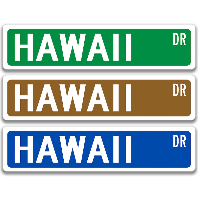 Hawaiian Bathroom Signs - Etsy