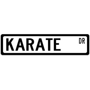 Karate Sign, Karate Wall Decor, Martial Arts, Karate Studio Sign ...