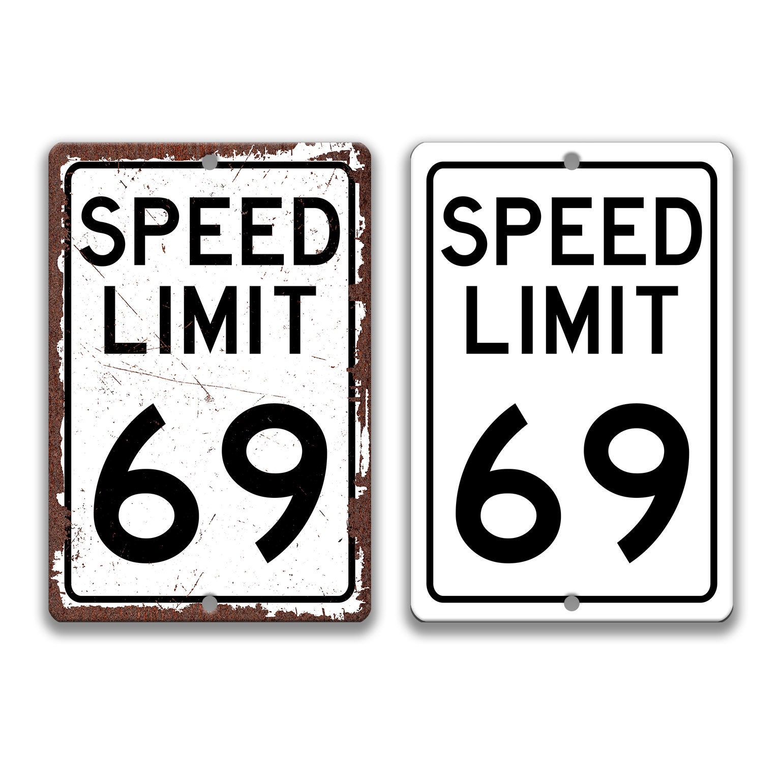 Speed Limit Sign, Custom Speed Limit Street Sign, Pick Your Speed, 10 ...