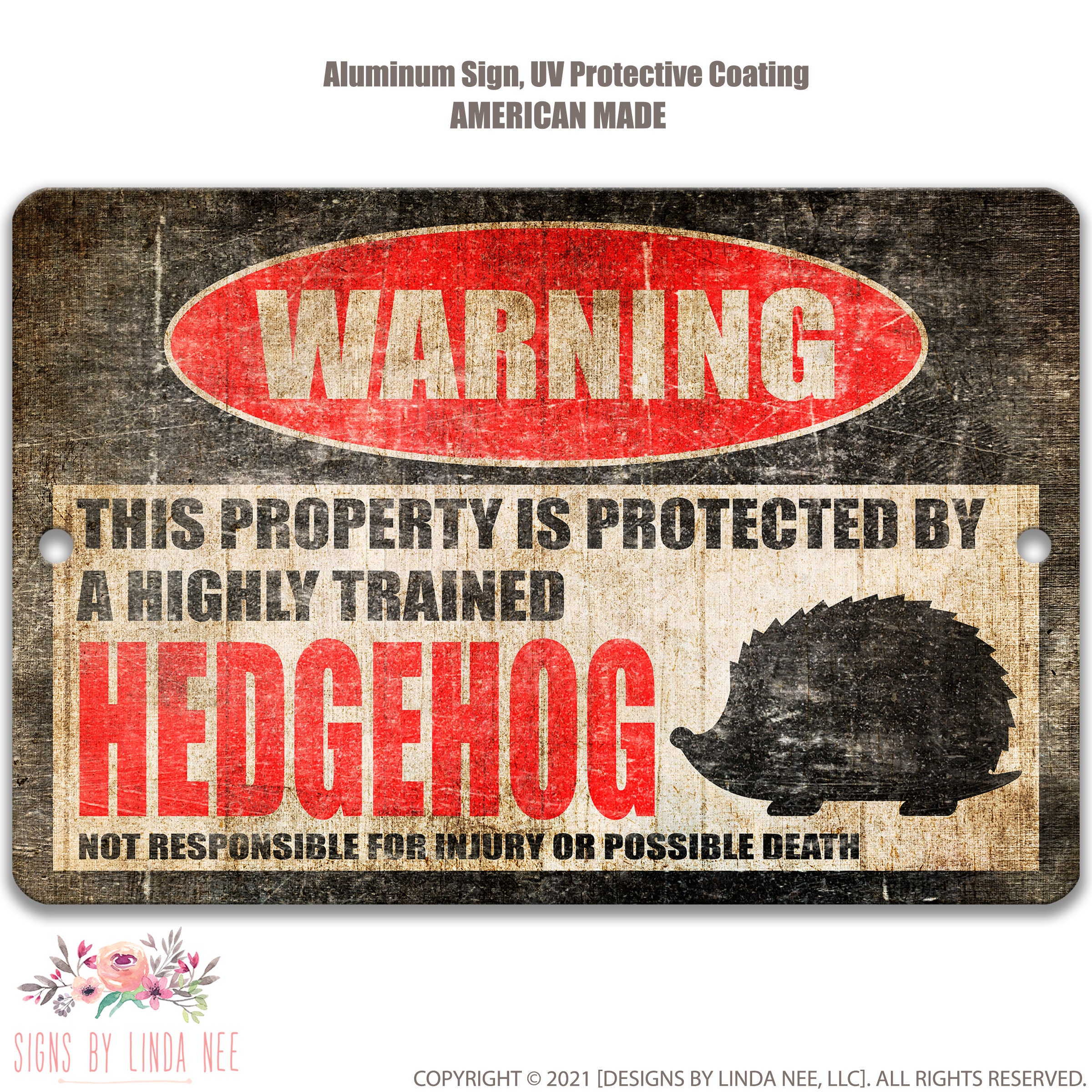 Hedgehog Sign Funny Hedgehog Sign Hedgehog Accessories | Etsy