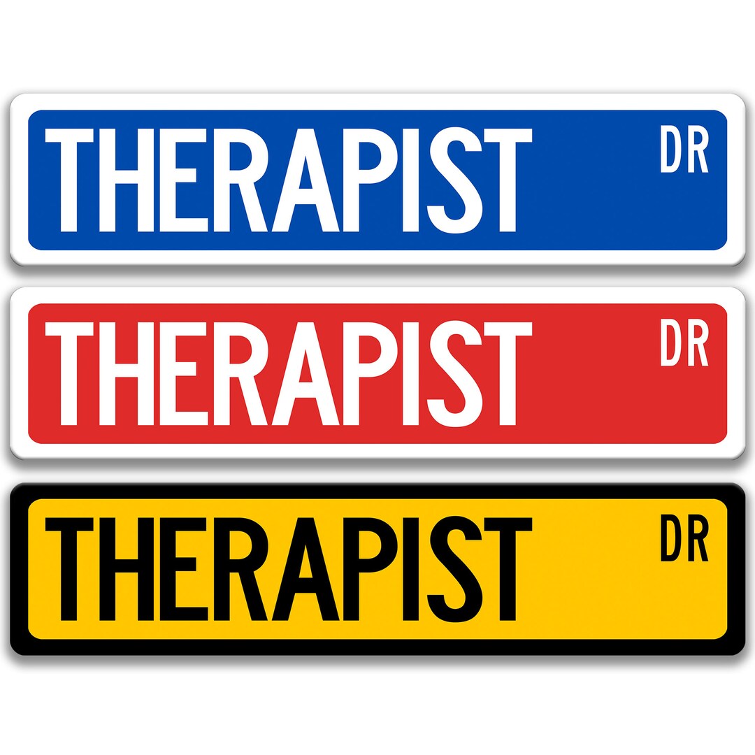 Therapist Sign, Office Decor, Clinician, Doctor, Psychoanalyst ...
