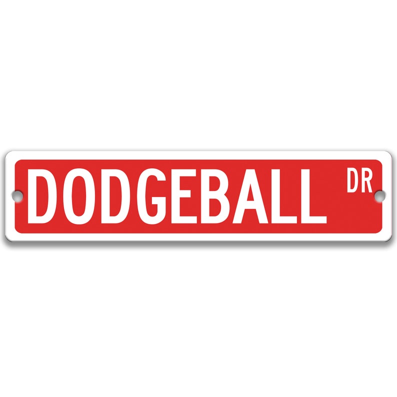 Dodgeball Sign Dodgeball Gift Gift for Dodgeball Player | Etsy