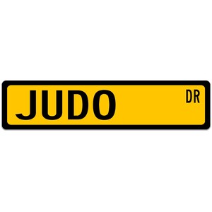 Judo Sign, Judo Wall Decor, Martial Arts, Judo Studio Sign, Judo Belt ...