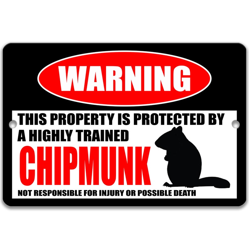 Chipmunk Sign, Backyard Animals, Cute Animal Decor, Pet Chipmunk Sign ...