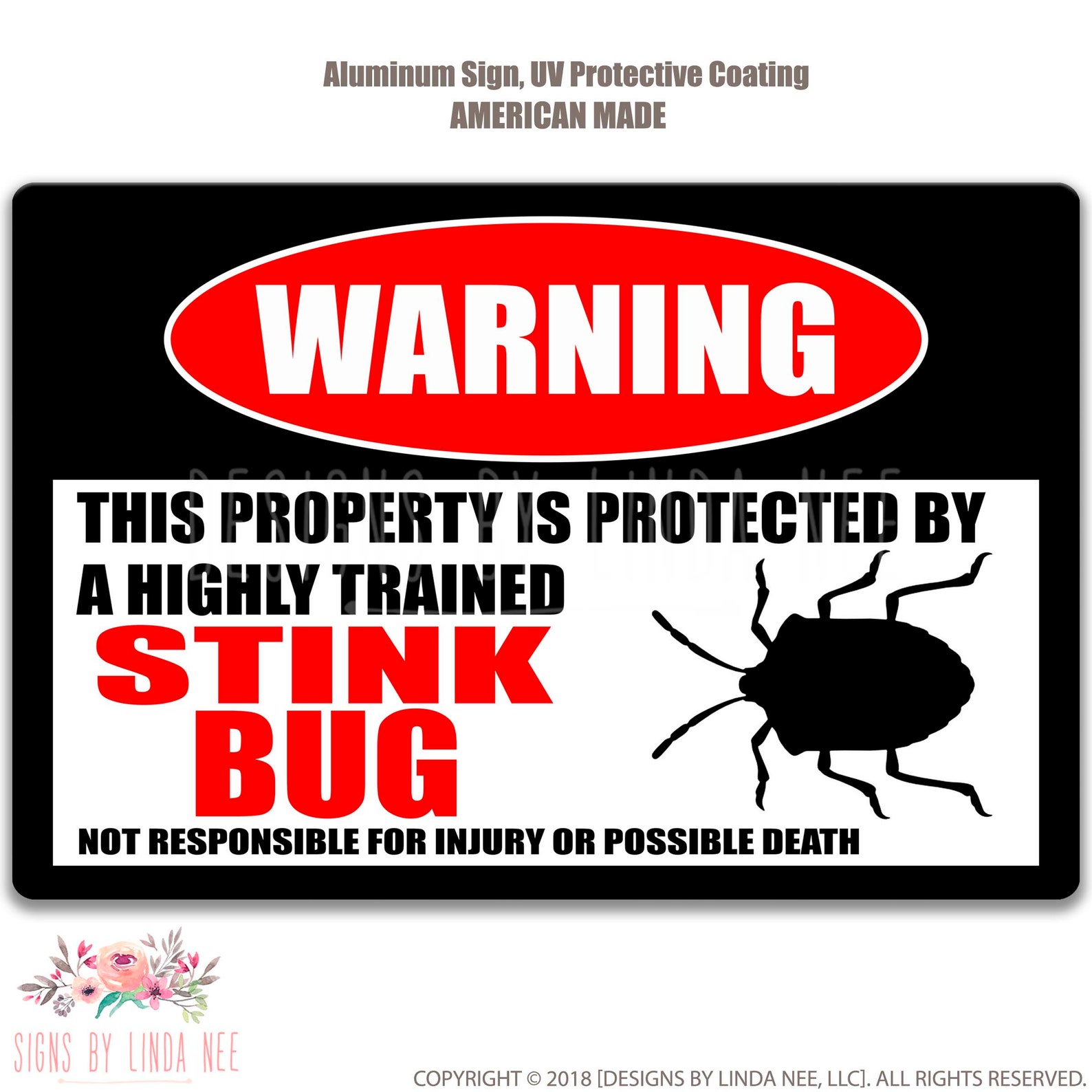 Funny Stink Bug Sign Bug Sign Insect Sign Accessories Stink | Etsy