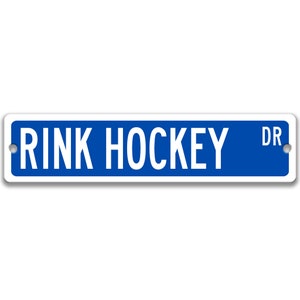 Rink Hockey, Rink Hockey Sign, Floor Hockey Player Gift, Hockey ...