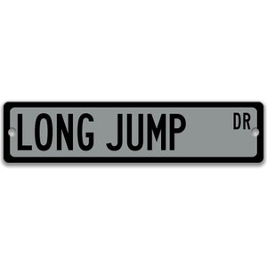 Long Jump Sign, Track and Field Gift, Track and Field Wall Decor, Track ...