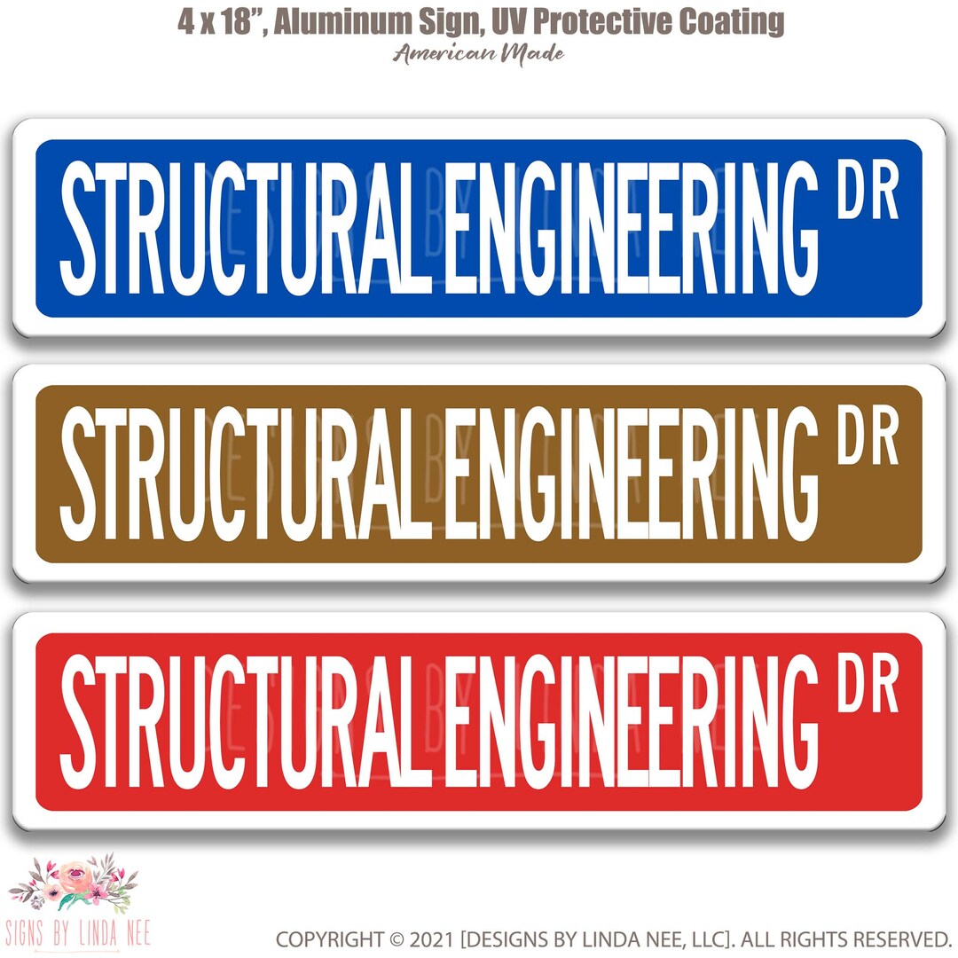 Structural Engineer Sign, Engineer Gift, Structural Engineer Gift ...