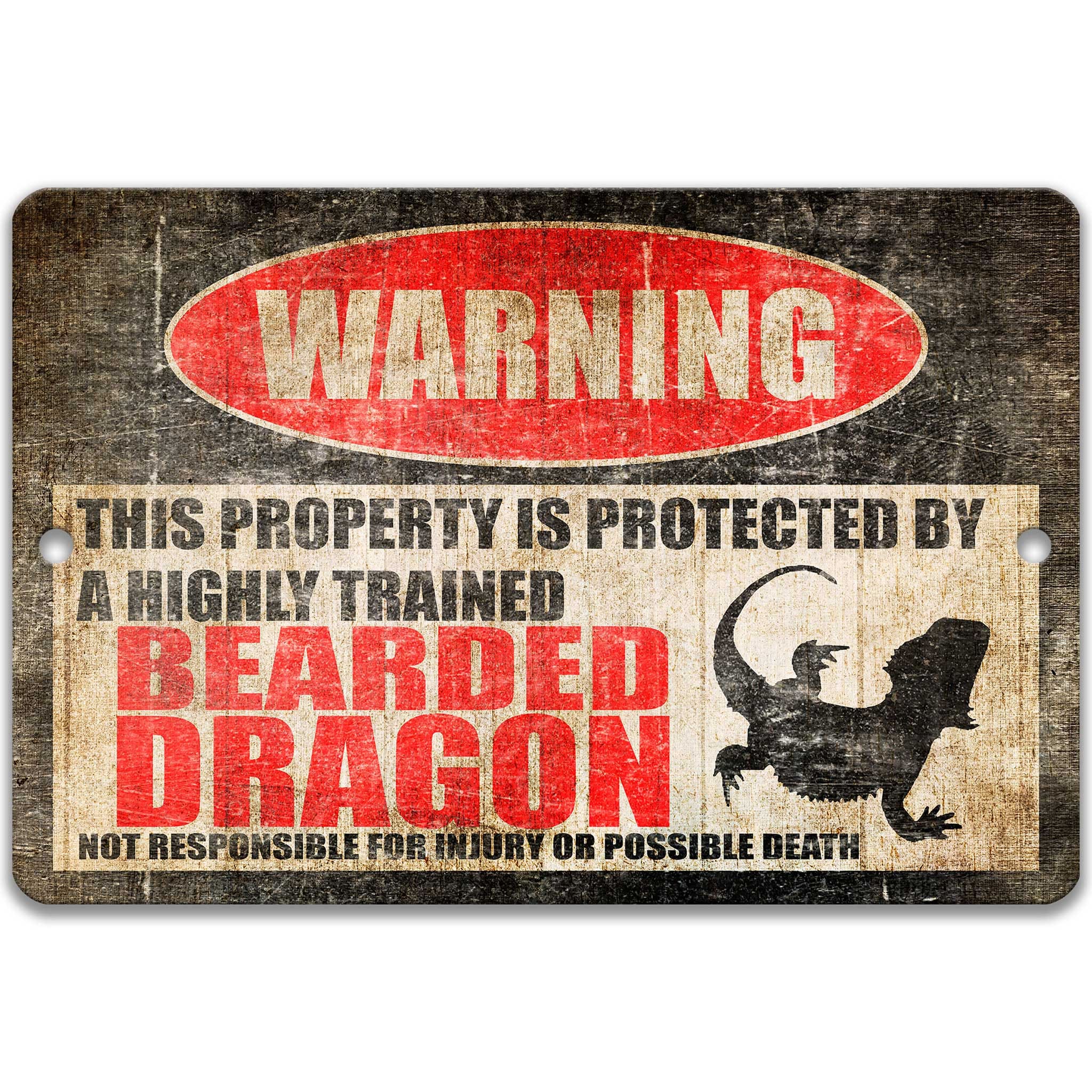 Bearded Dragon Sign Funny Bearded Dragon Sign Bearded Dragon ...