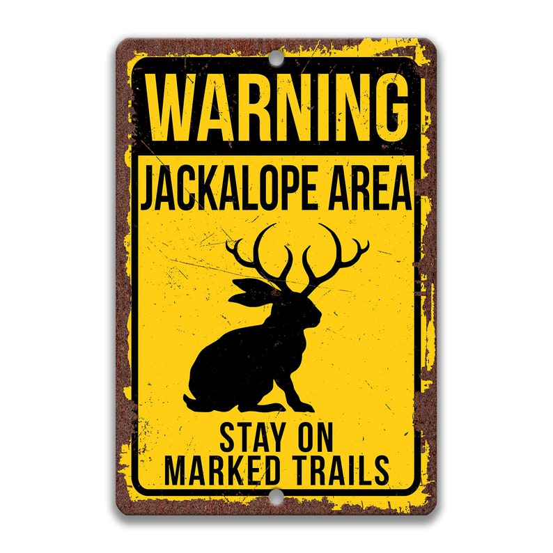Jackalope Sign Douglas Wyoming Jackalope Sightings - Etsy