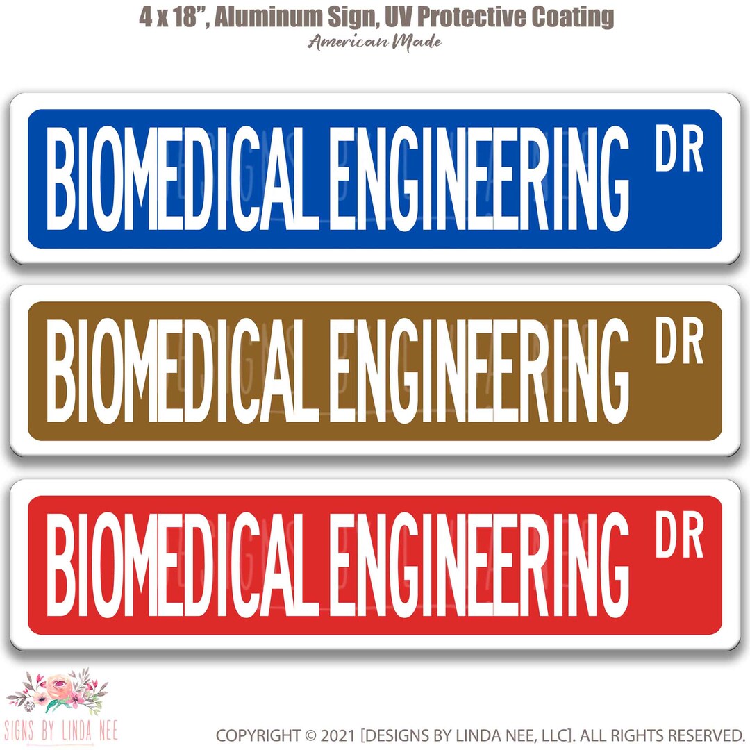 Biomedical Engineering Sign, Engineer Gift, Biomedical Engineer Gift ...