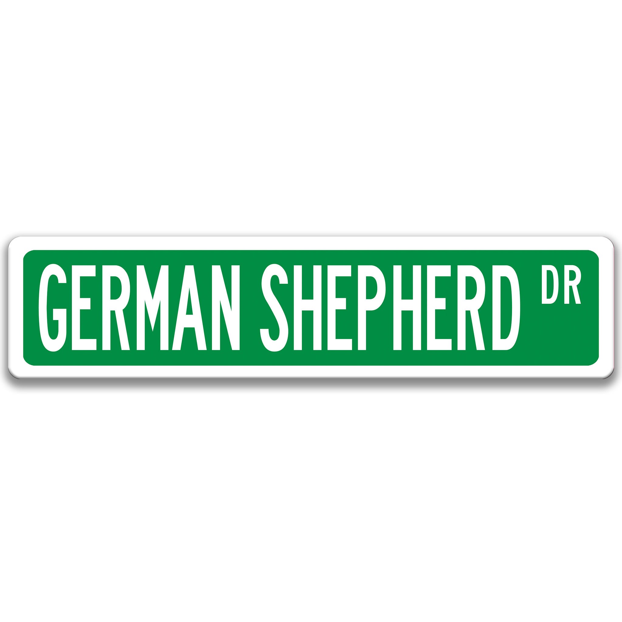 German Shepherd Street Sign German Shepherd Gift German Shepherd Lover ...