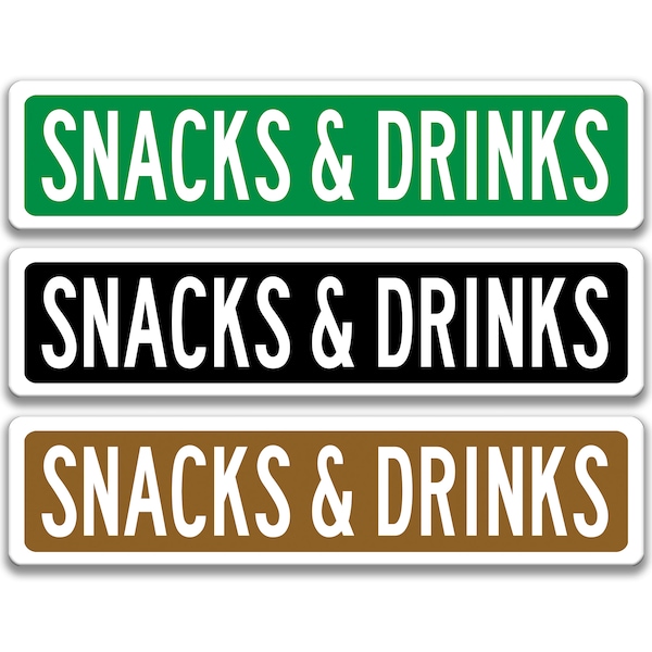 Refreshments Sign - Etsy