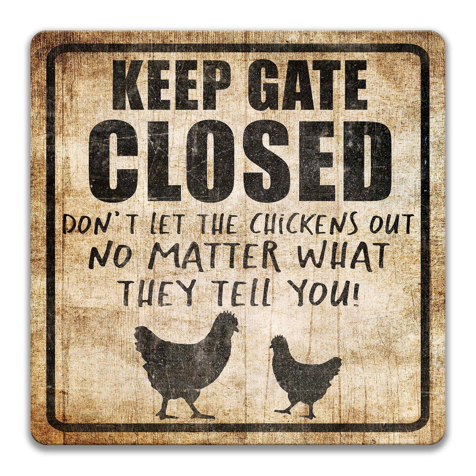Chicken Sign Funny Chicken Sign Chicken Coop Sign Chicken - Etsy