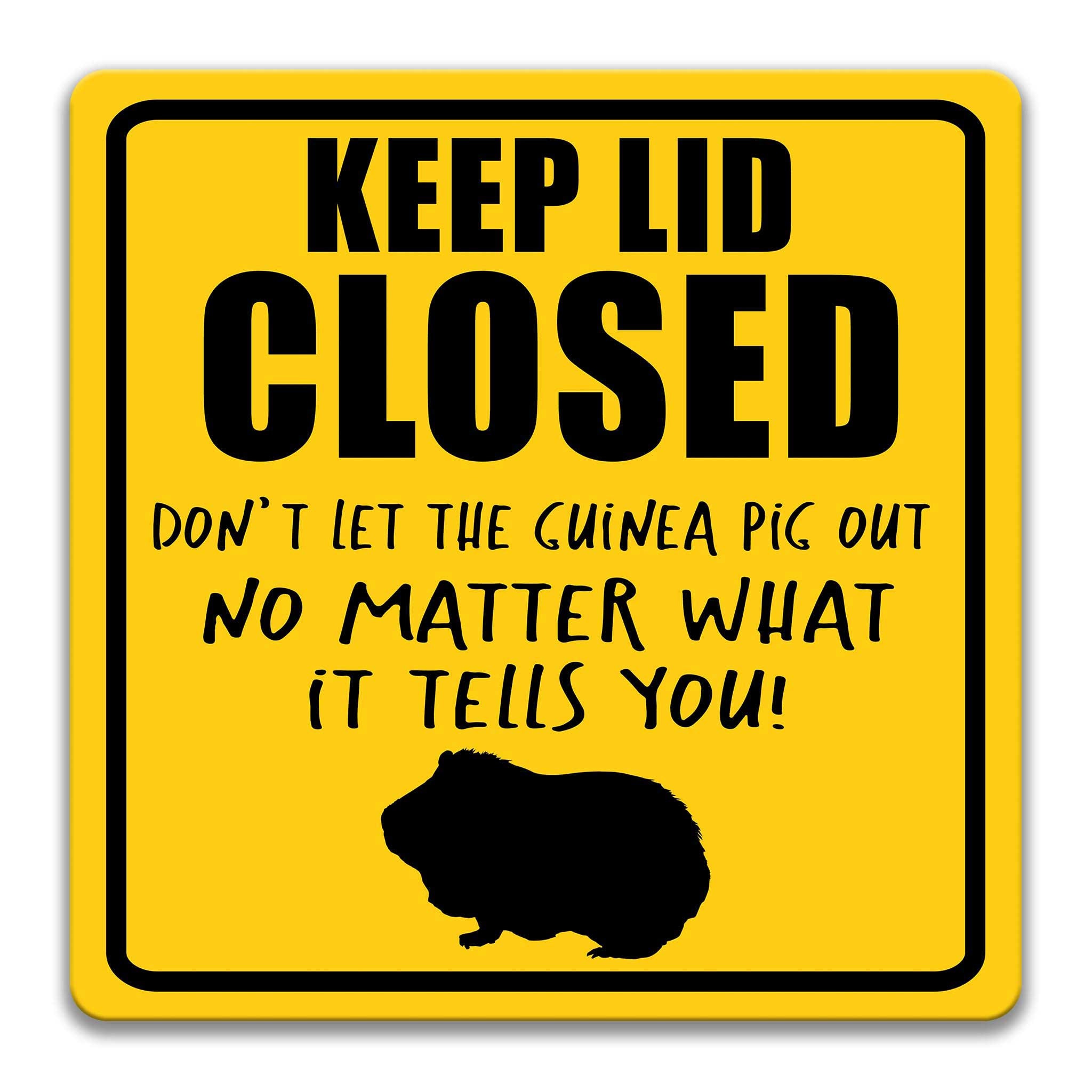 Guinea Pig Sign Funny Guinea Pig Sign Guinea Pig Decor Keep | Etsy