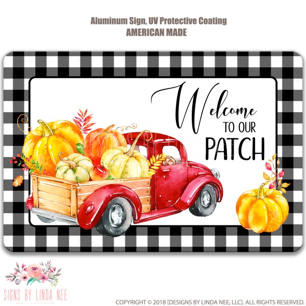 Fall Wreath Welcome to Our Patch - Etsy