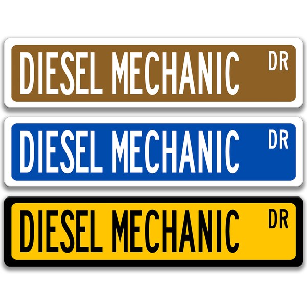 Diesel Mechanic Sign - Etsy
