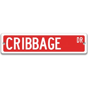 Cribbage Sign, Cribbage Team Sign, Cribbage Lover Gift, Cribbage Player ...