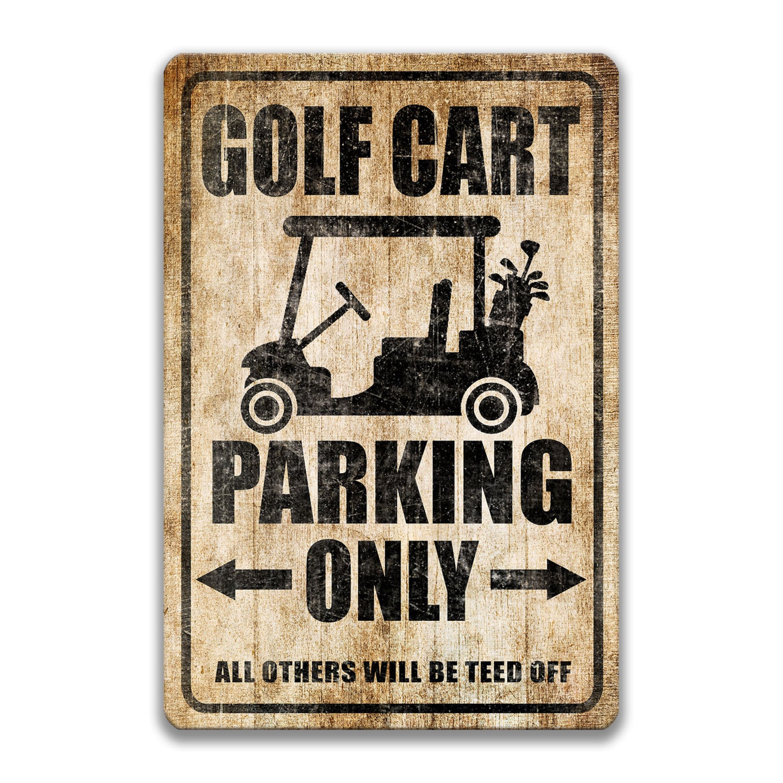 Golf Cart Parking Only Sign, Golf Cart Sign, Golf Lover Gift, Golf Cart ...
