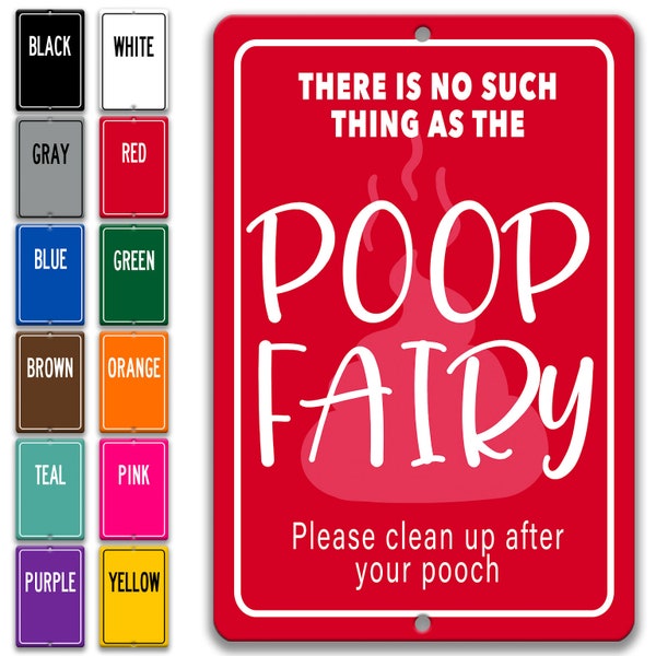 Dog Poop Sign - Etsy