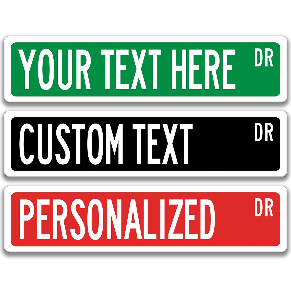 Personalized Street Sign, You Choose Words Sign, Your Street Here Sign ...