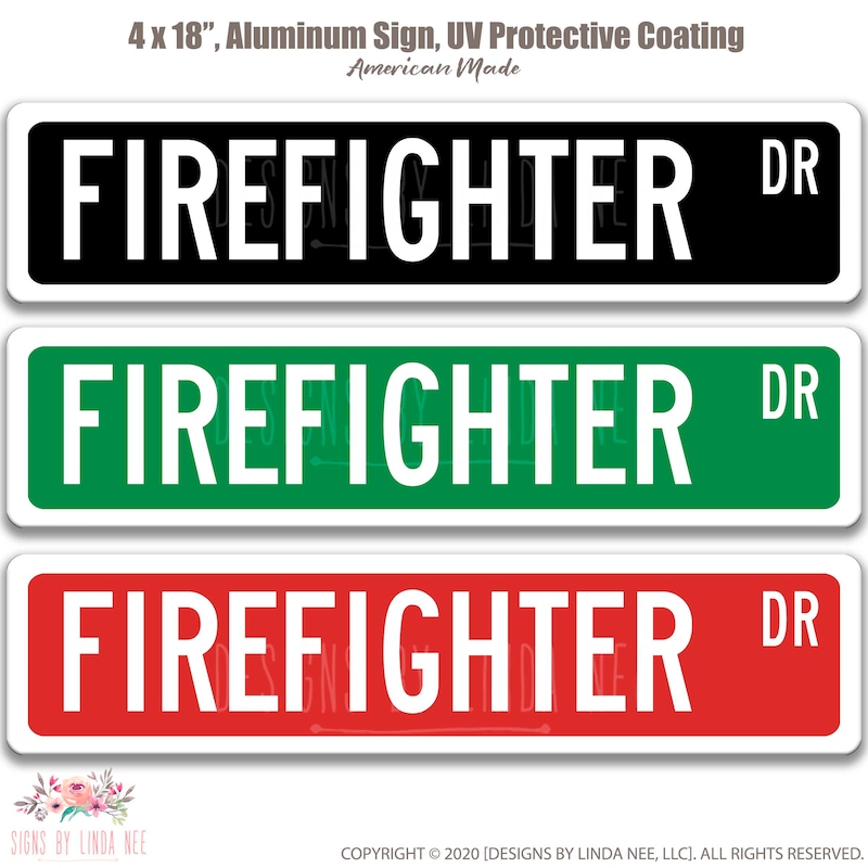 Firefighter Decor - Etsy