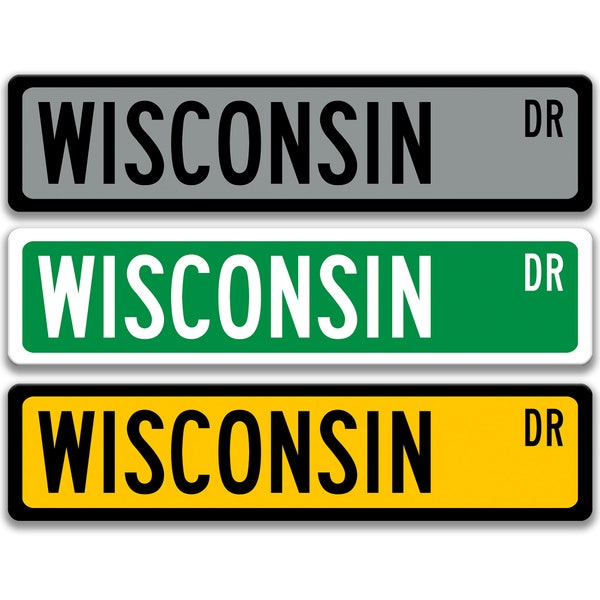 Wisconsin Sign - Etsy