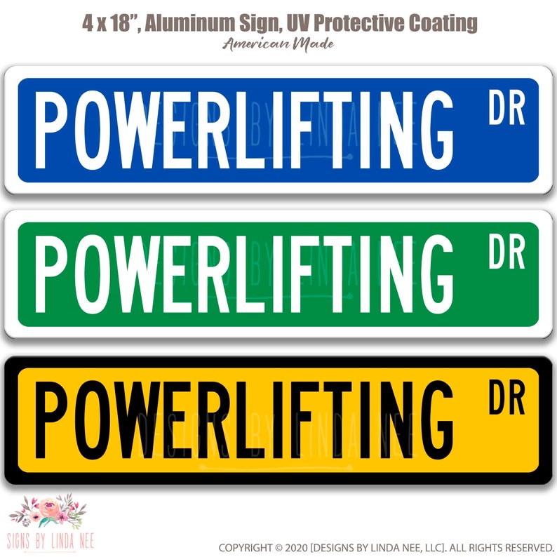 Powerlifting Powerlifting Sign Powerlifting Gift Fitness - Etsy