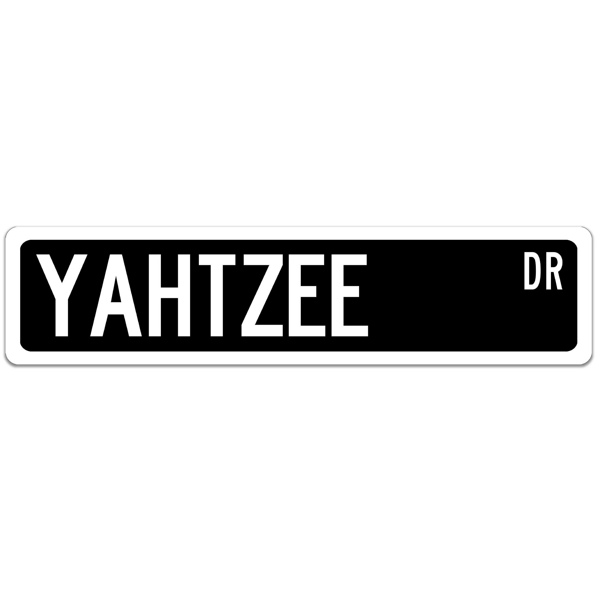 Yahtzee Sign Yahtzee Game Decor Yahtzee Yard Game Sign | Etsy