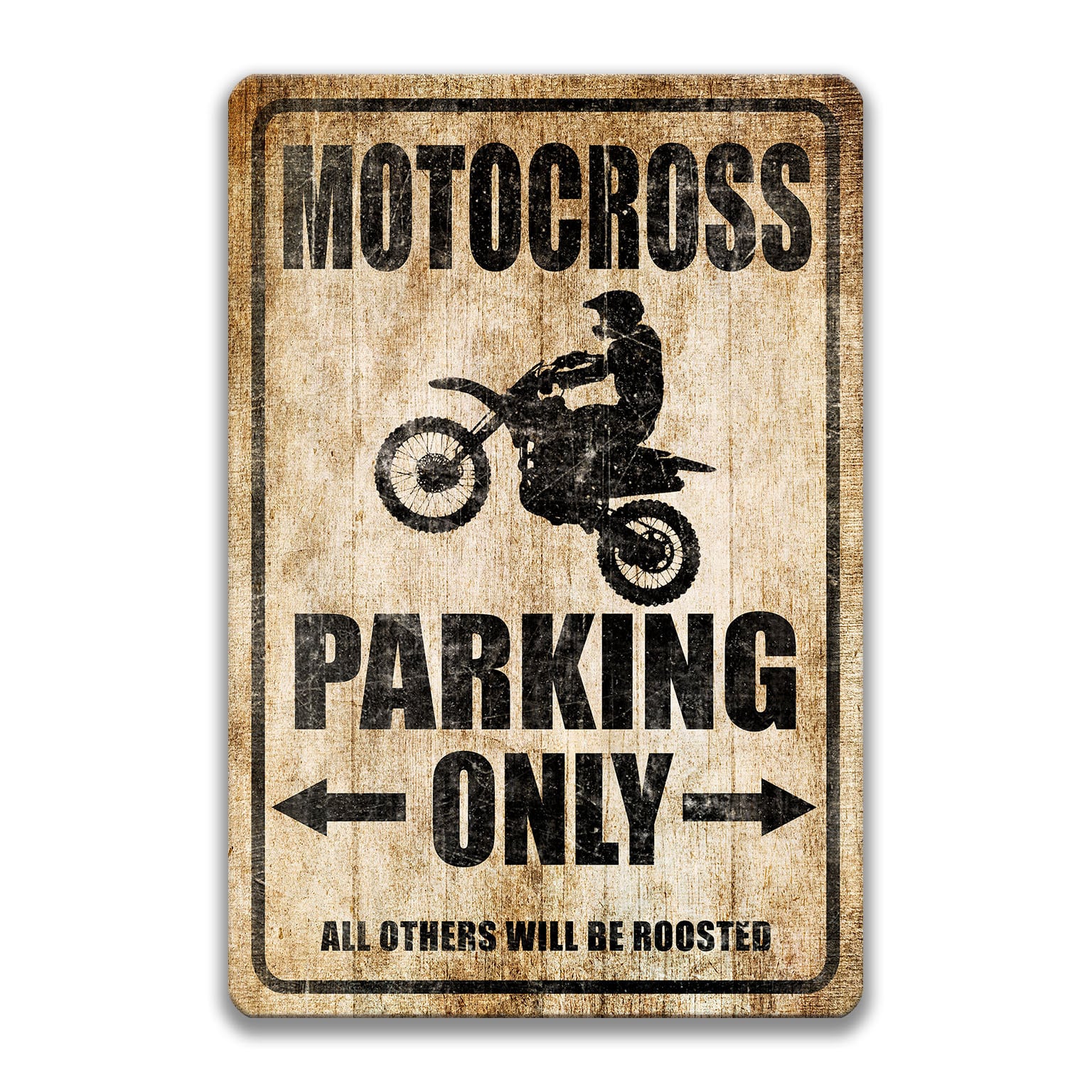 Motocross Parking Only Sign Motocross Sign Dirt Bike Sign | Etsy