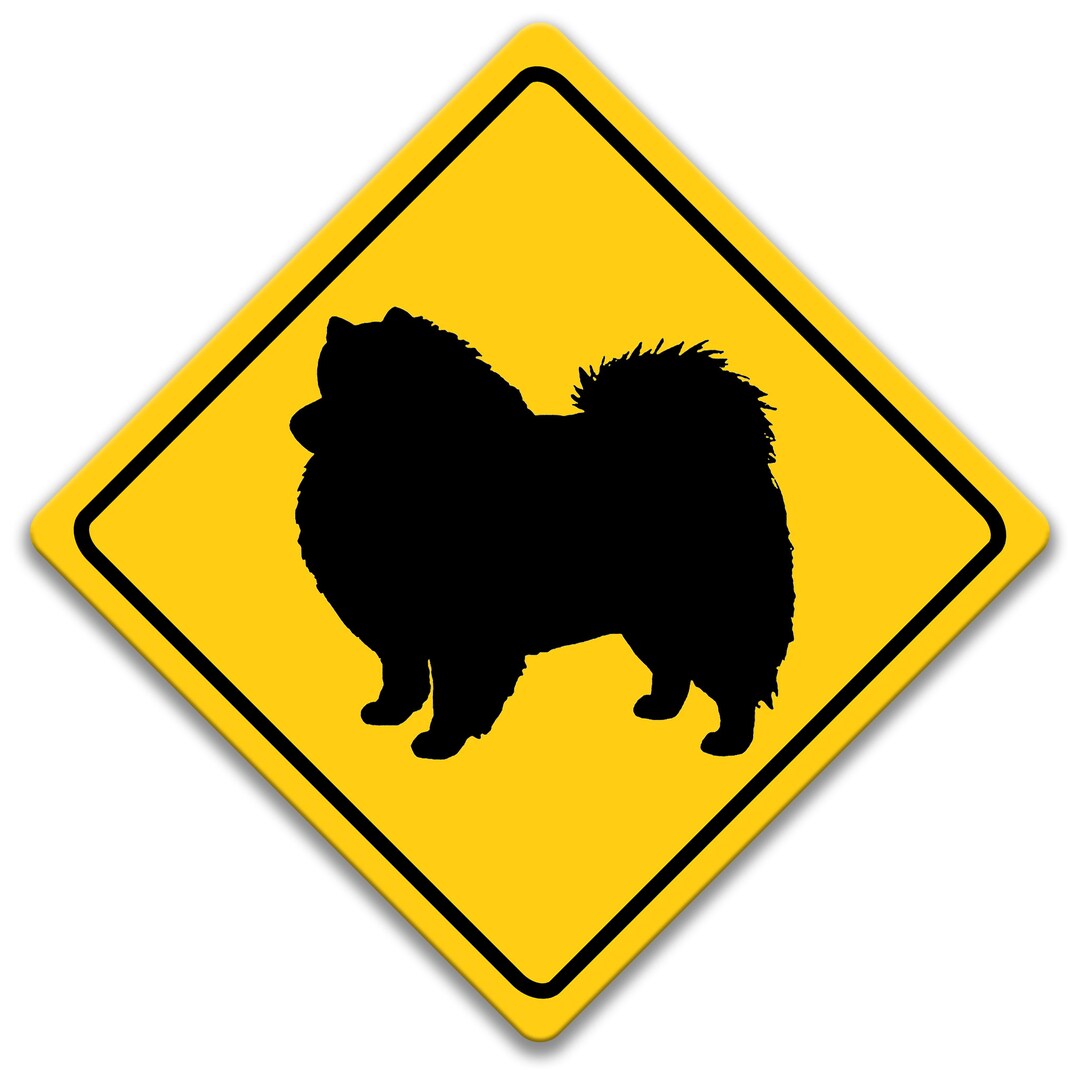 American Eskimo, Eskimo Crossing, Eskimo Decor, Eskimo Sign, Funny ...