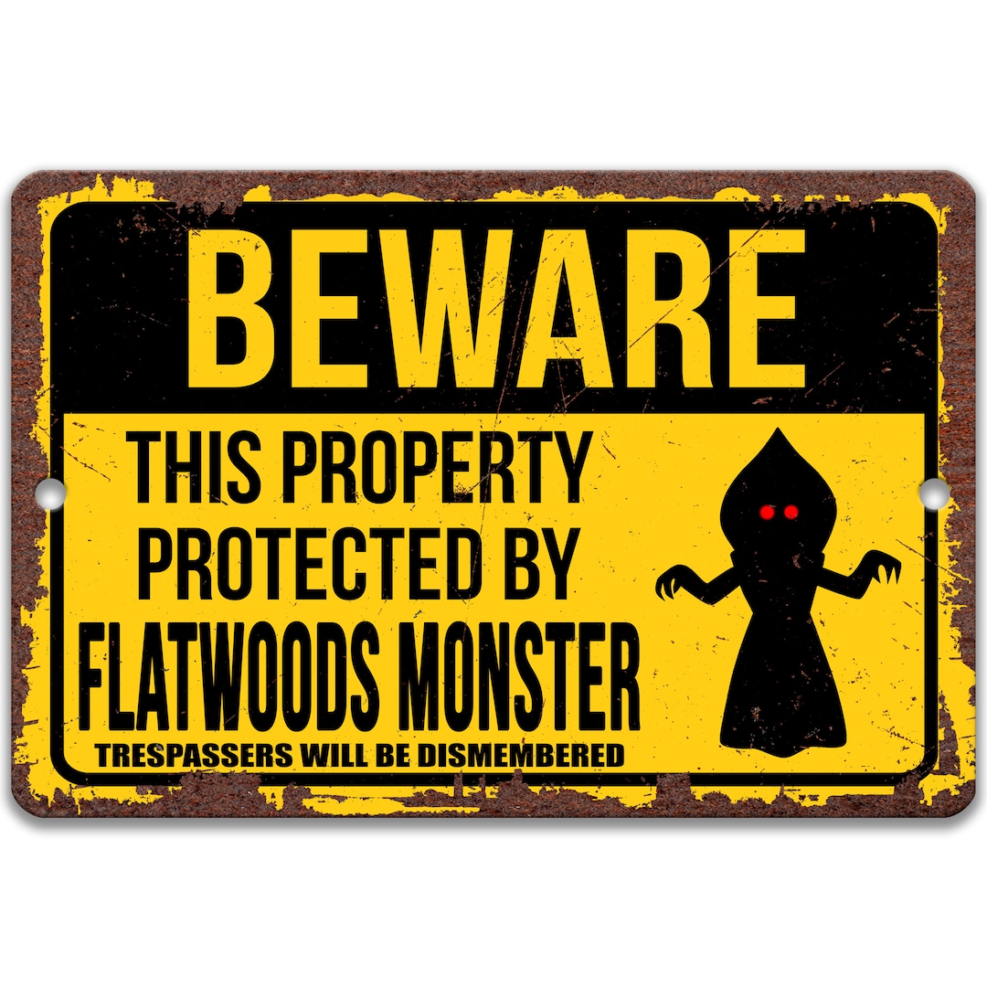Flatwoods Monster Sign, Hometown Legends, Cryptozoology, Cryptid Sign ...