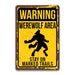 Werewolf Sign, Werewolf Breeding Area, Werewolf Gift, Urban Legends ...