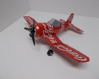 Coke Can Airplane - Etsy