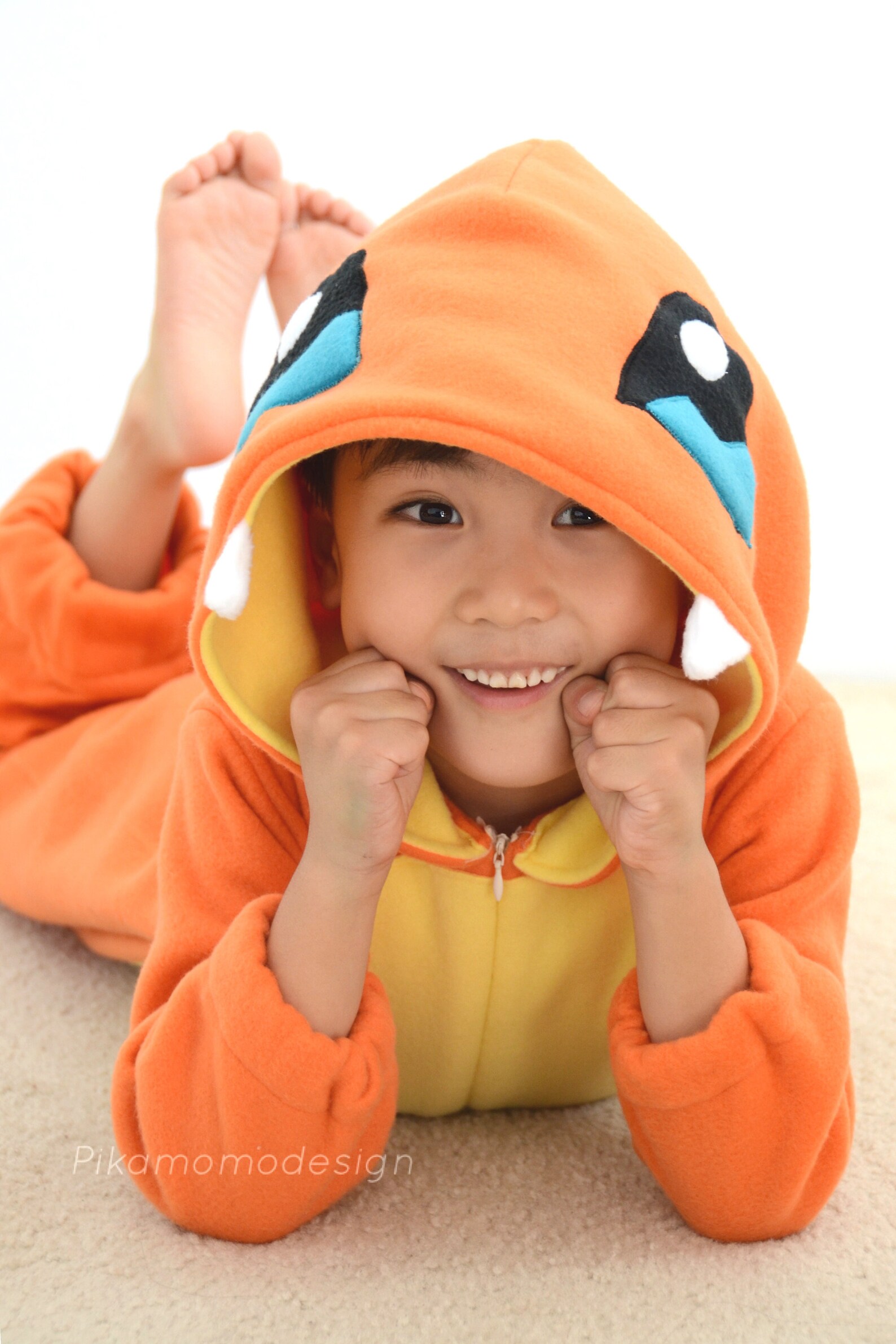 Orange Fire Dragon Costume - Etsy