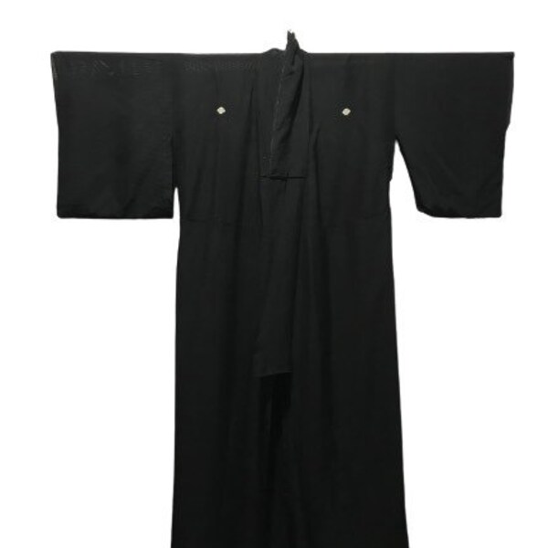 Japanese Black Yukata - Etsy