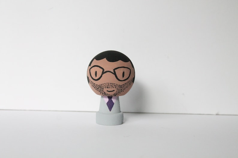 Custom Miniature Wooden Figurine Personalized Handmade Gift | Etsy