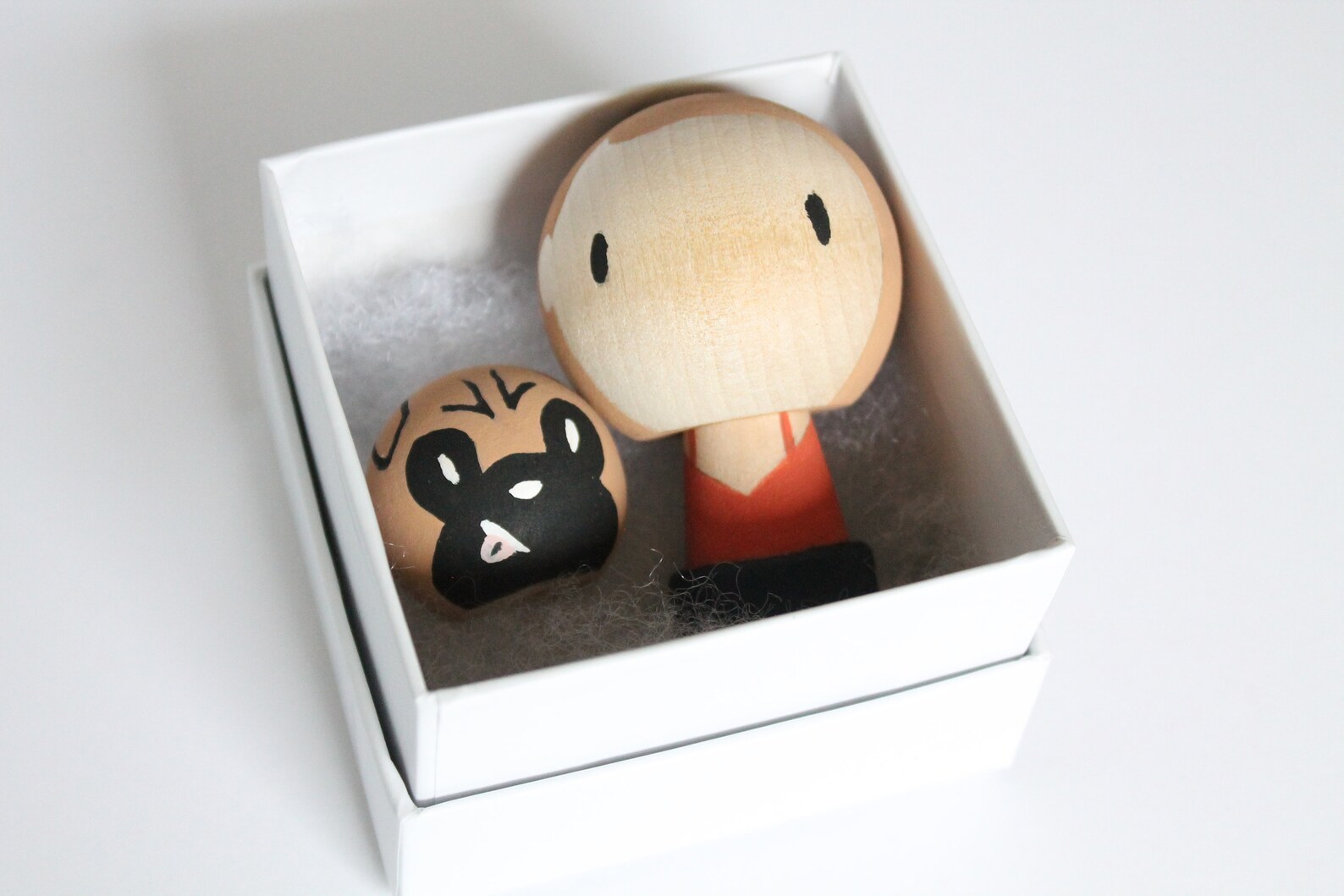 Custom Miniature Wooden Figurine Personalized Handmade Gift - Etsy