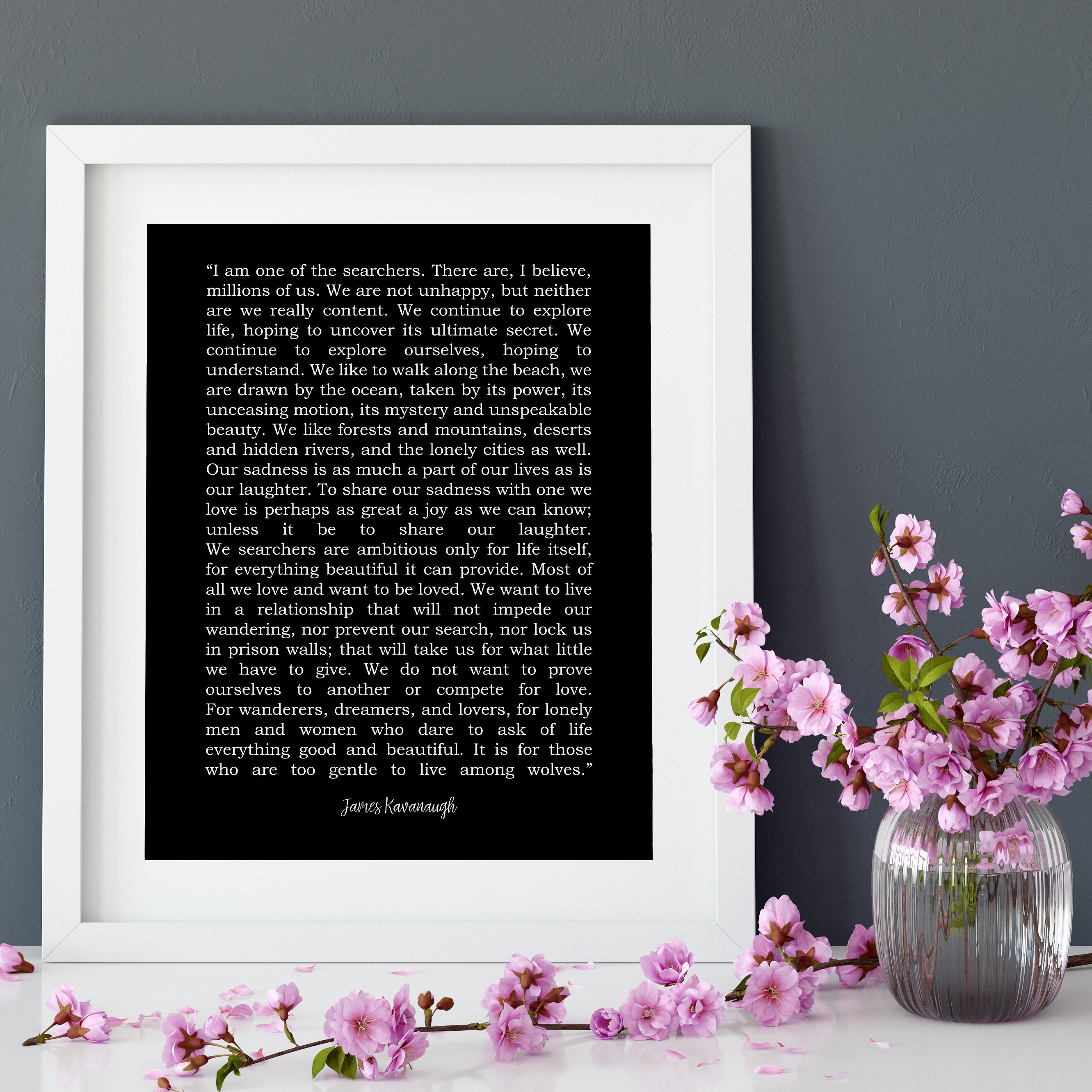 James Kavanaugh Printable Two Styles I Am One of the - Etsy UK