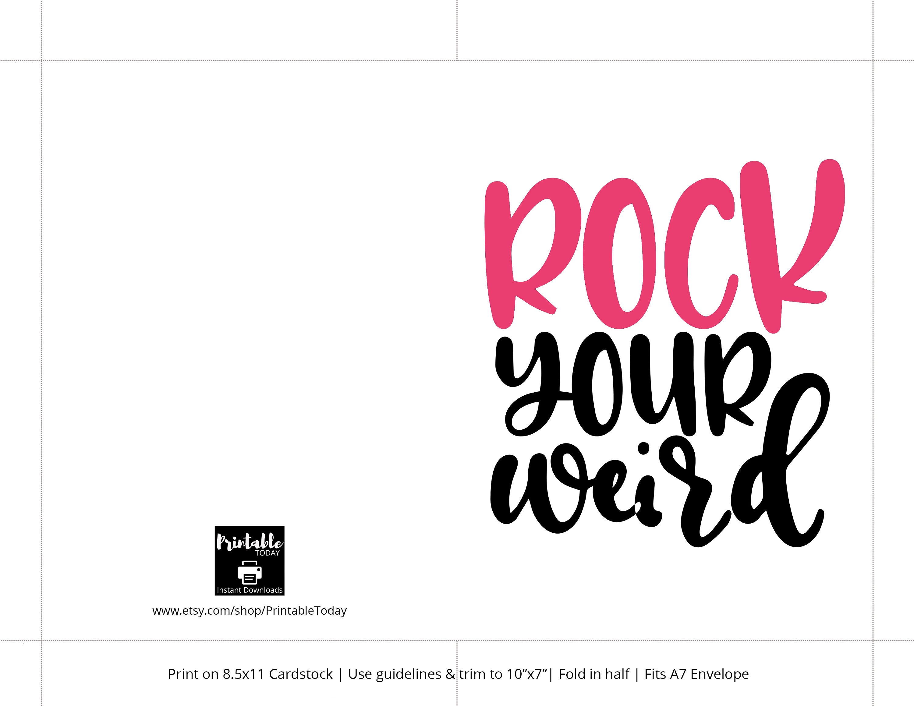 Digital Download Funny Card | Printable Greeting Card | Printable ...