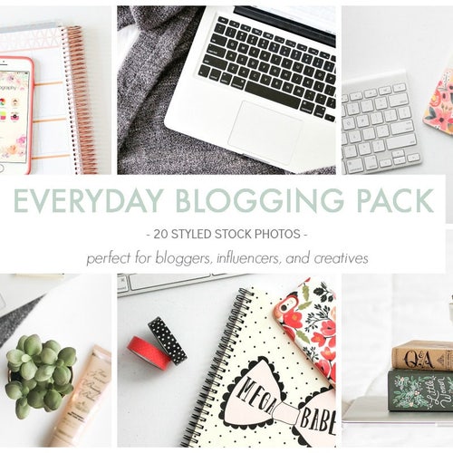 Styled Stock Photos the Blogging Photo Pack Blog Stock - Etsy