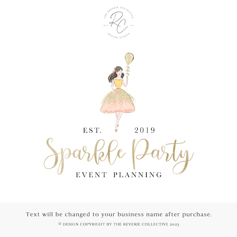 Balloon Logo Design - Etsy