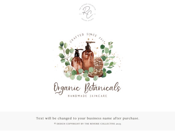 Bath Care Logo Branding + Package Design: The Posh Olive | Sarah Ann